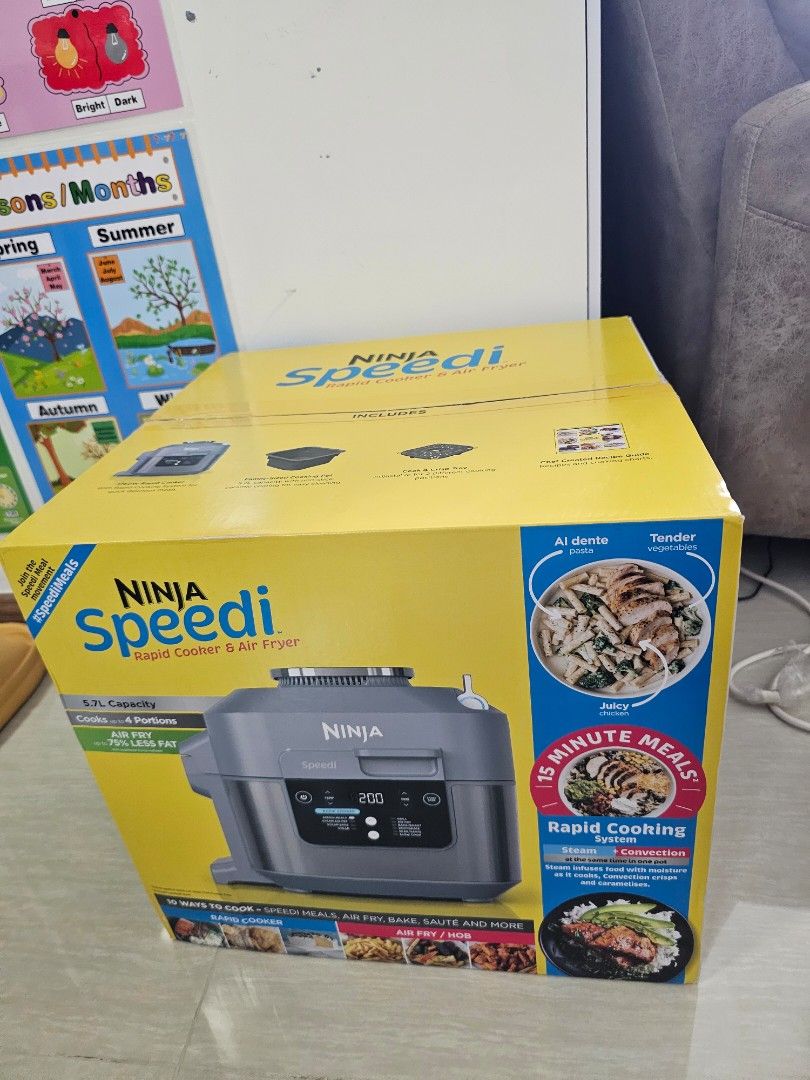 Ninja Speedi Rapid Cooker & Air Fryer, TV & Home Appliances, Kitchen ...