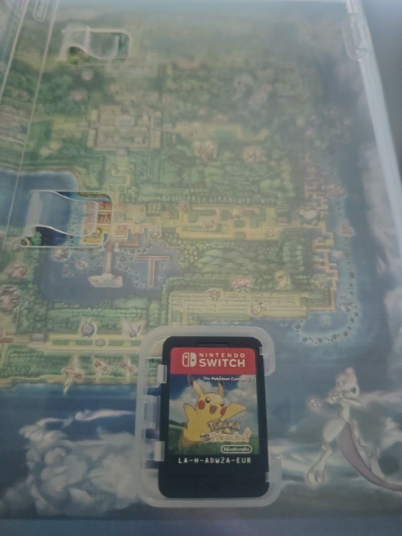 Nintendo Switch Games: Pokemon Let's Go Pikachu & Gear Club 2, Video ...