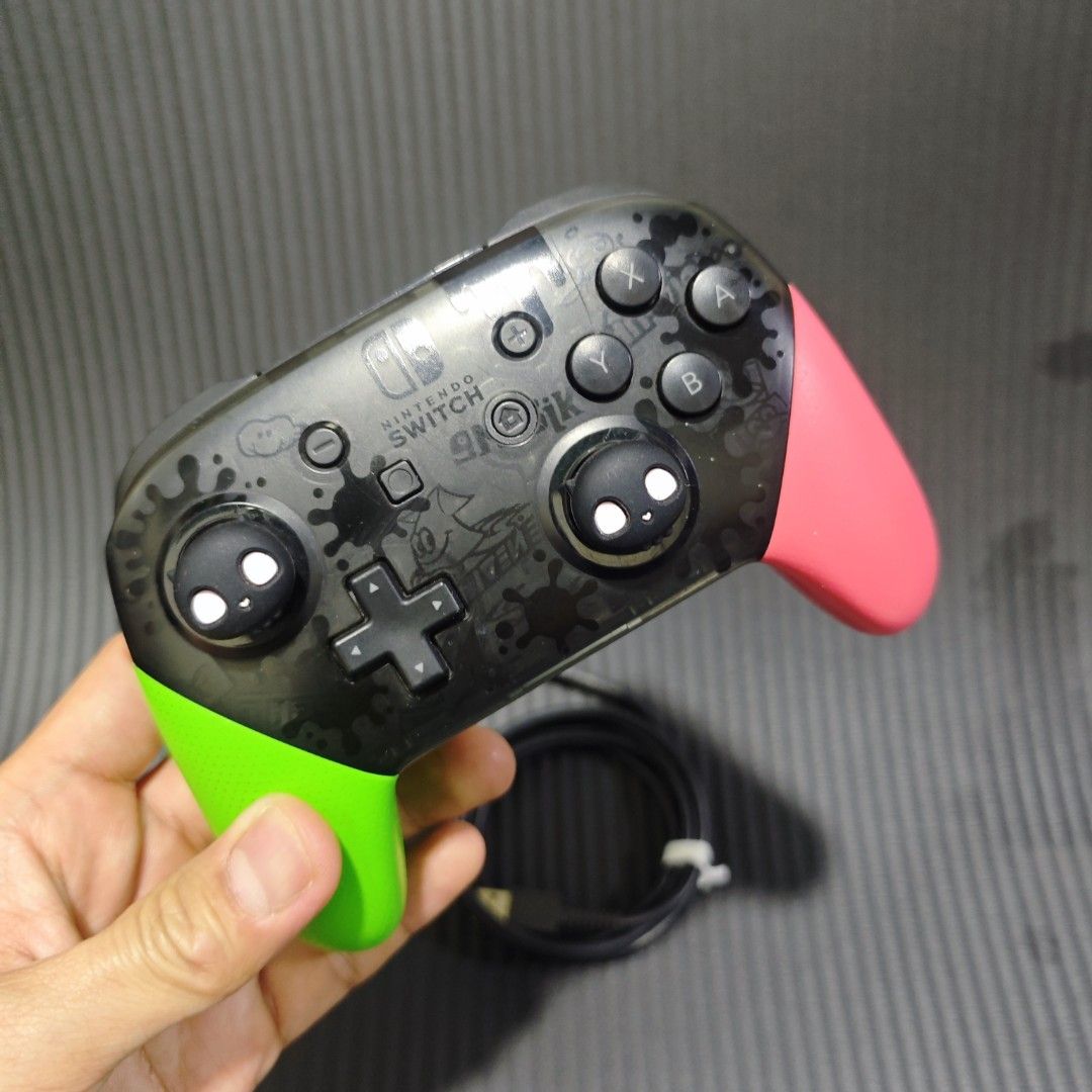 Nintendo Switch Pro Con Splatoon Edition Original, Video Gaming, Gaming ...