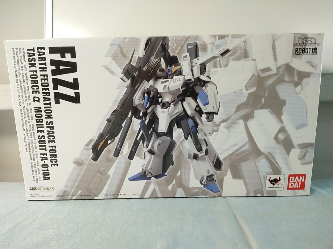 ns162 ROBOT Spirits Ka signature FAZZ (Fats) Used, box damaged, Gundam ...