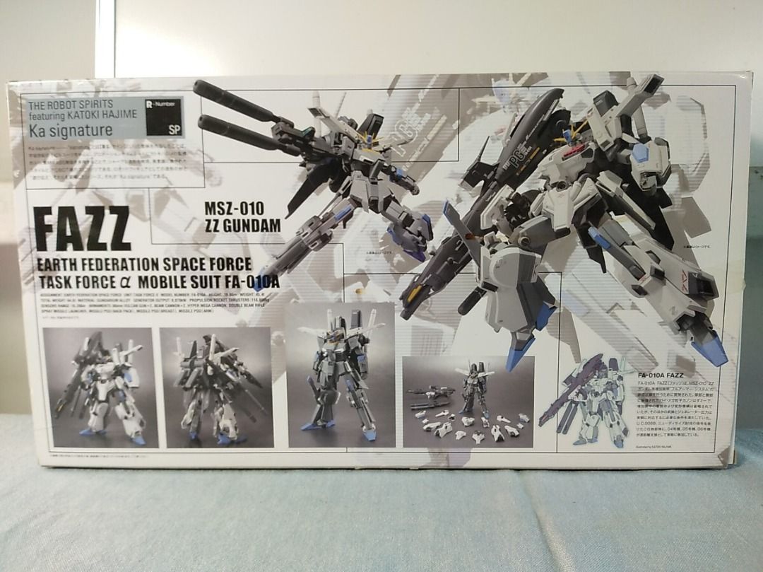 ns162 ROBOT Spirits Ka signature FAZZ (Fats) Used, box damaged, Gundam ...