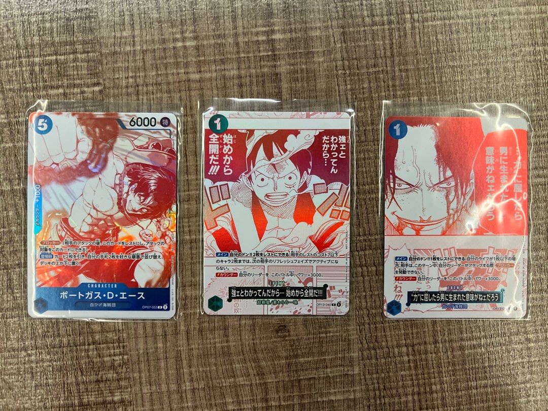 One Piece Card Game - Assorted Cards, Hobbies & Toys, Toys & Games on ...