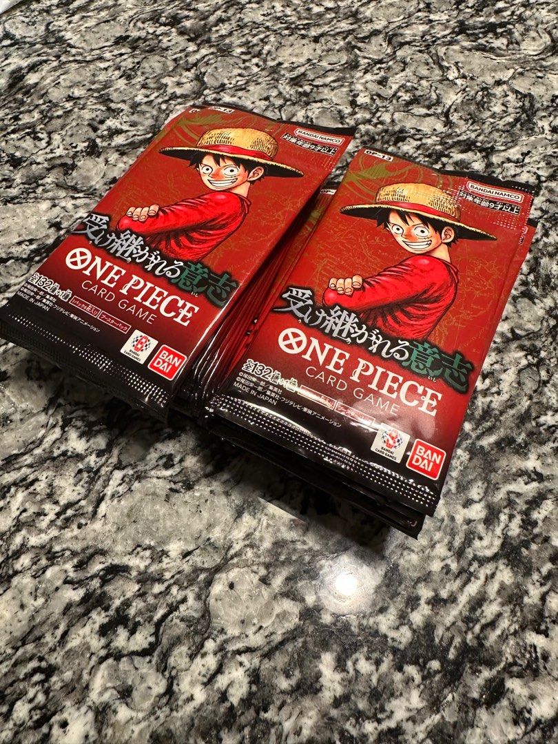 One Piece Card Game - Booster Pack, Hobbies & Toys, Toys & Games on ...