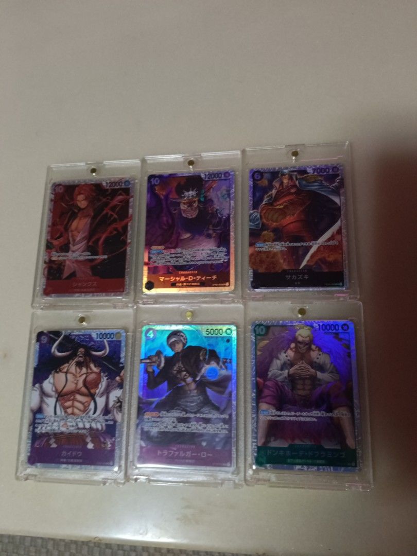 One Piece Card Game - Various Cards, Hobbies & Toys, Toys & Games on ...