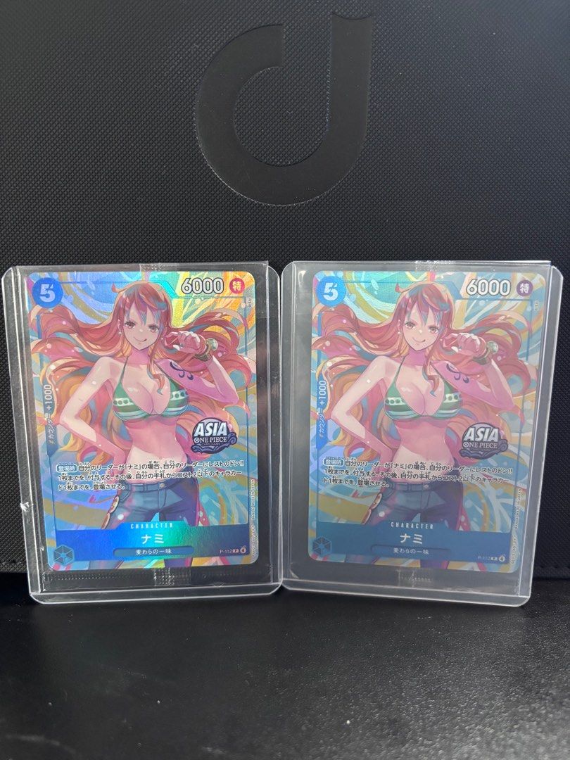 One Piece Card Game Mini-Tin Vol.2 Nami Asia Promo P-112, Hobbies ...