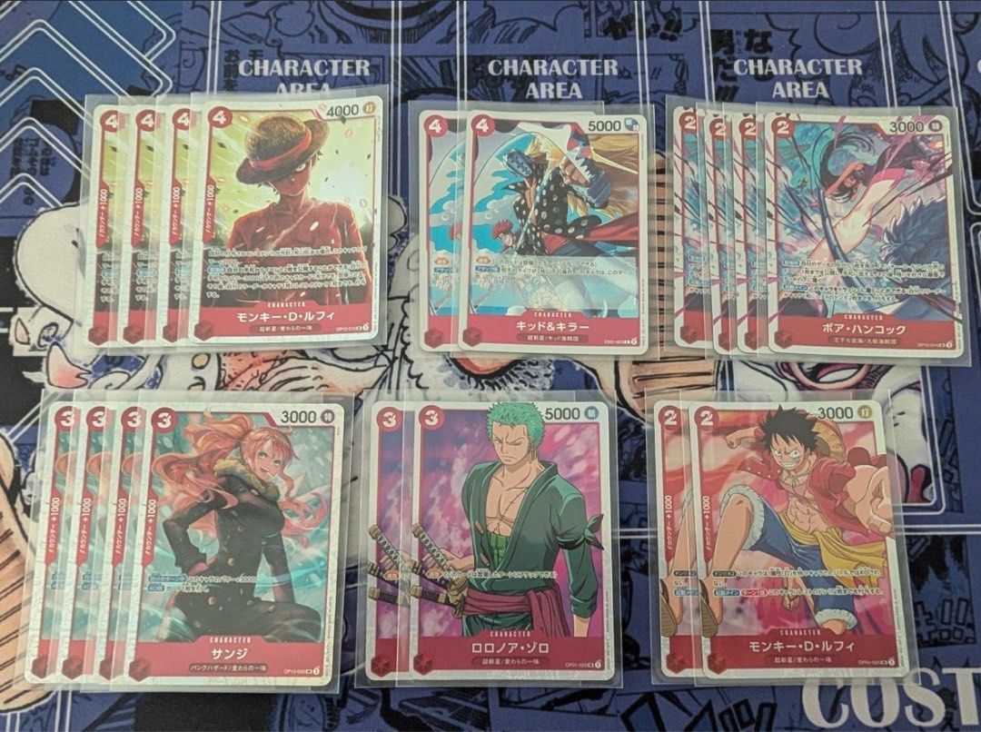 One Piece Card Game OPTCG Rayleigh Deck, Hobbies & Toys, Toys & Games ...