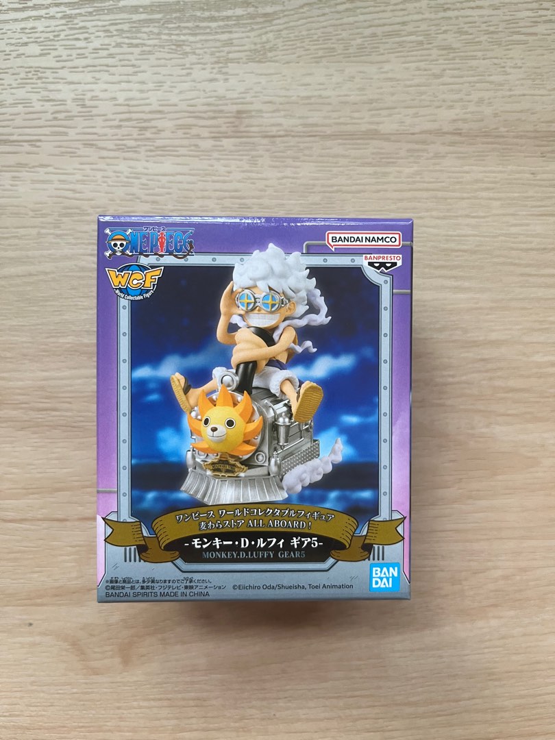 One Piece OP Luffy WCF, gear 5, gear five, Mugiwara store, rare, MISB ...