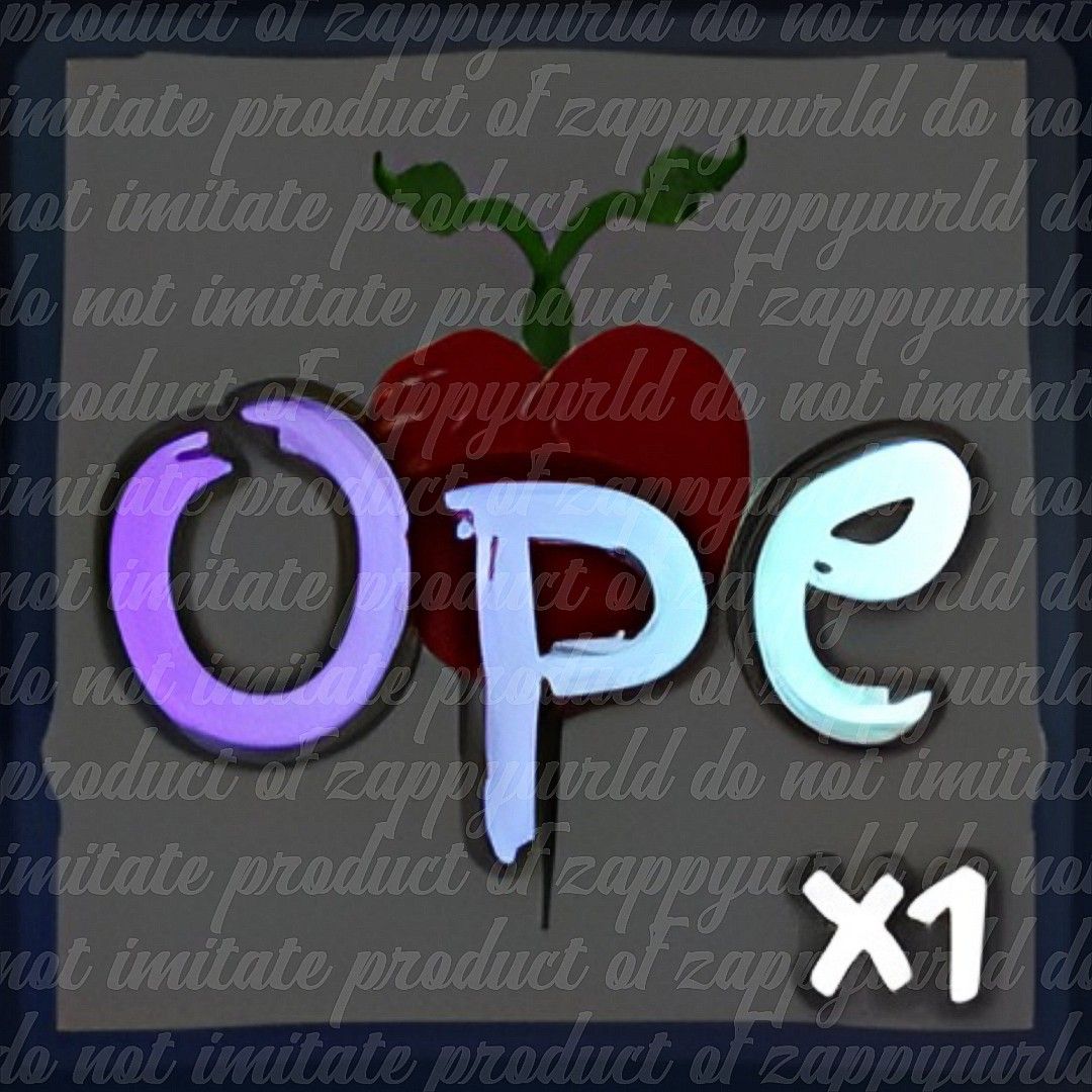 Ope Ope Devil Fruit Grand Piece Online GPO Roblox (Read Desc.), Video ...