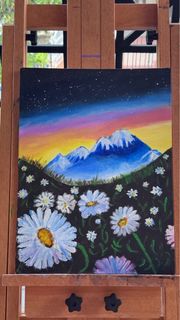 Acrylic Painting on Canvas - Assorted Animals, Hobbies & Toys, Art ...