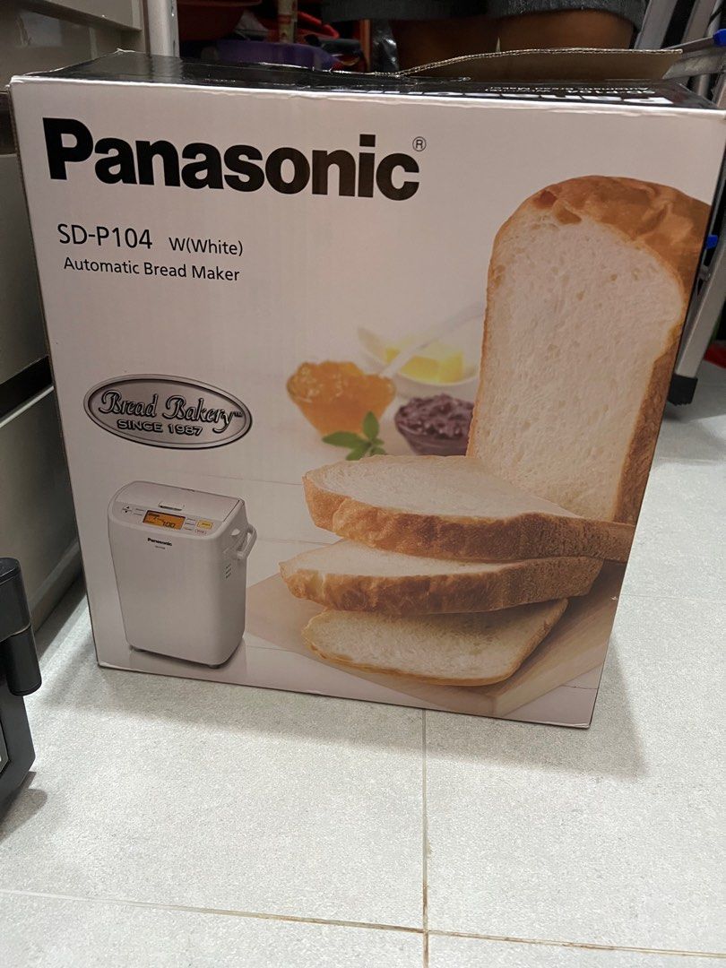 Panasonic SD-P104 Automatic Bread Maker, TV & Home Appliances, Kitchen ...