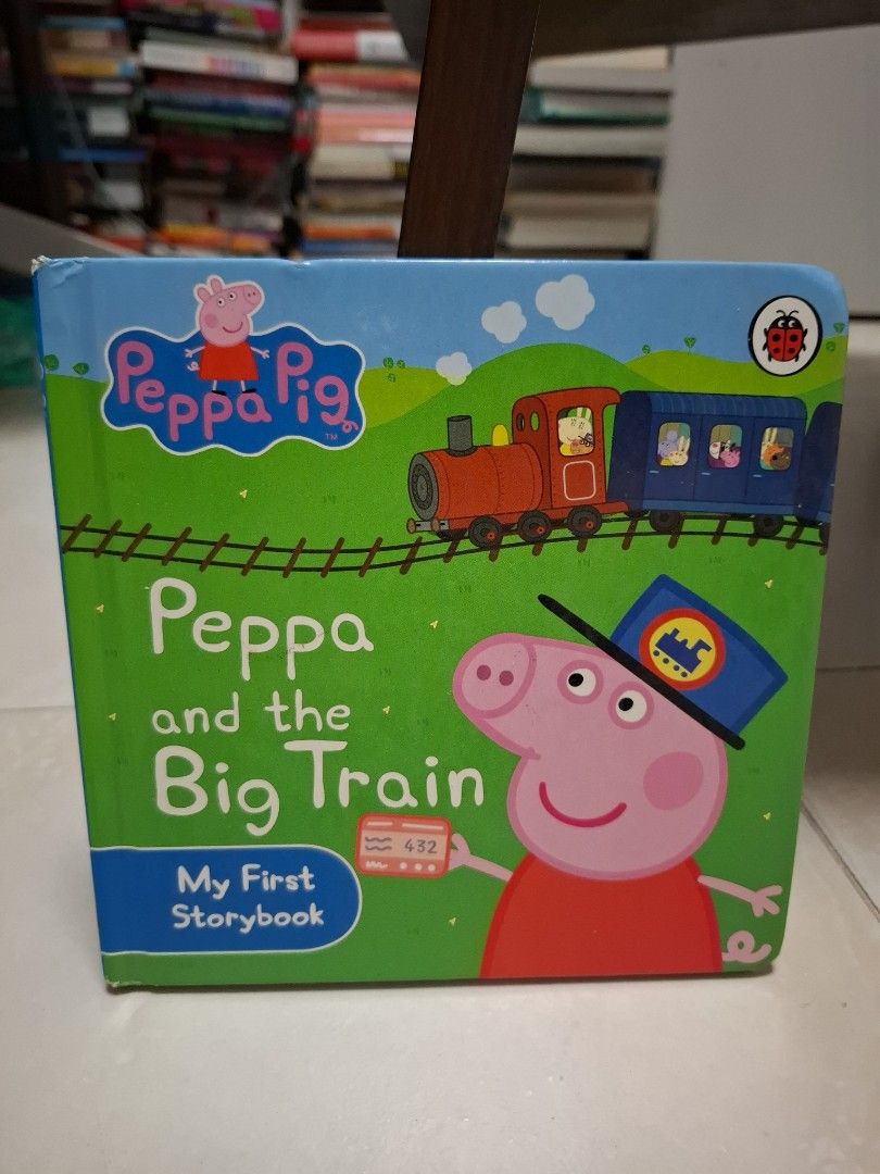 Peppa Pig and the Big Train - My First Storybook, Hobbies & Toys, Books ...
