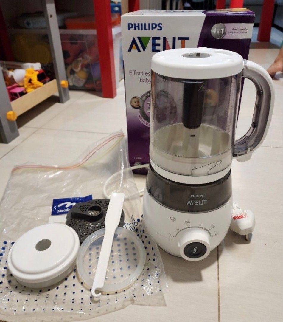 Philips Avent 4-in-1 Baby Food Maker (SCF883), Babies & Kids, Nursing ...