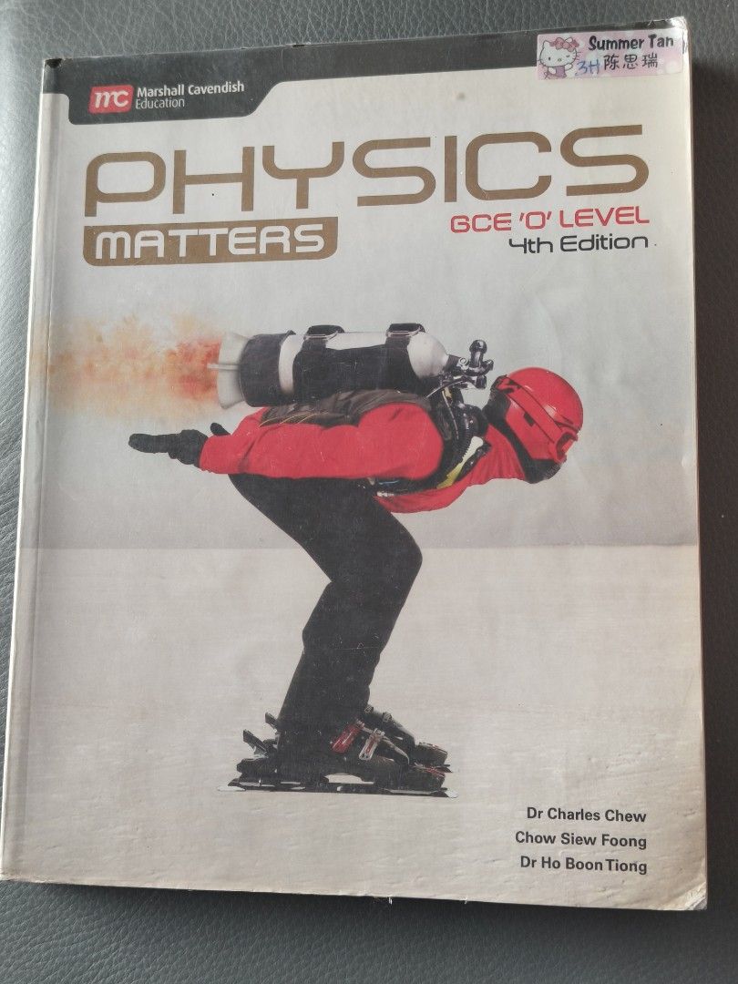 Physics Matters GCE 'O' Level 4th Edition, Hobbies & Toys, Books ...