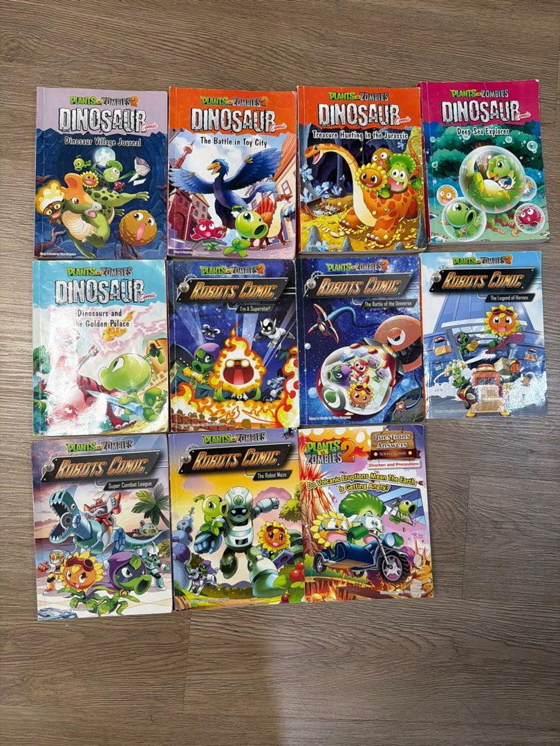 Plants vs. Zombies Book Set, Hobbies & Toys, Books & Magazines ...