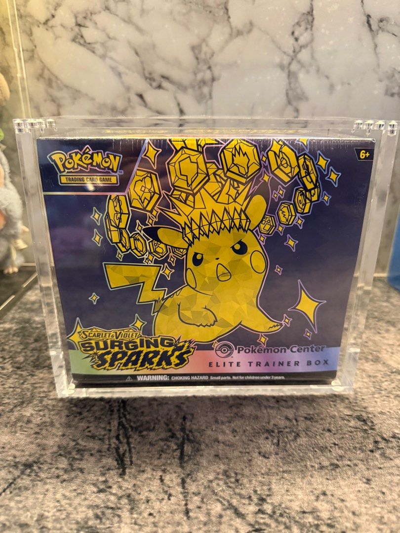 Pokemon Center Scarlet & Violet Surging Sparks Elite Trainer Box ...
