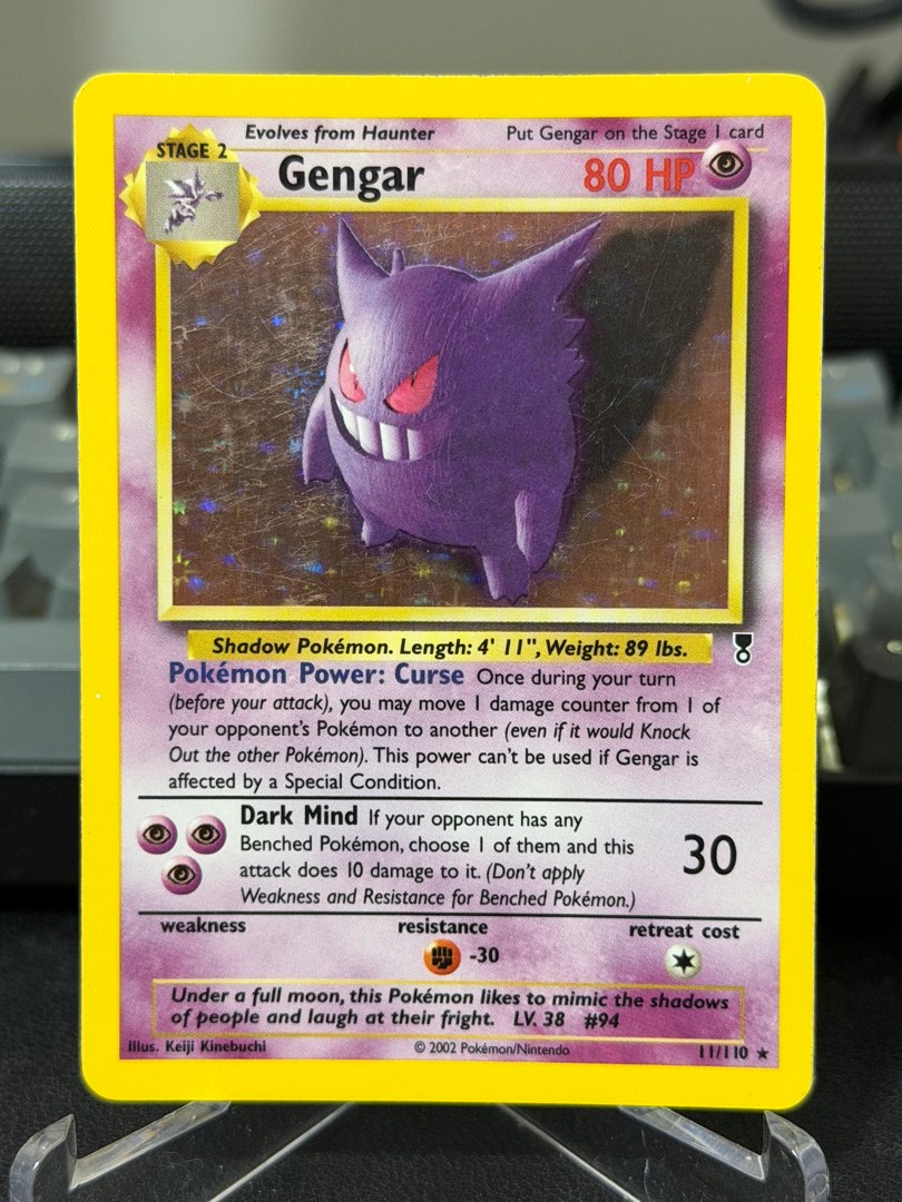 Vintage pokemon Gengar Legendary Collection, Hobbies & Toys, Toys ...