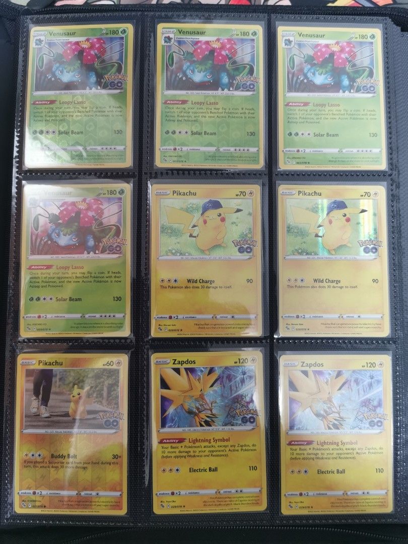 Pokemon GO TCG Card Collection, Hobbies & Toys, Toys & Games on Carousell