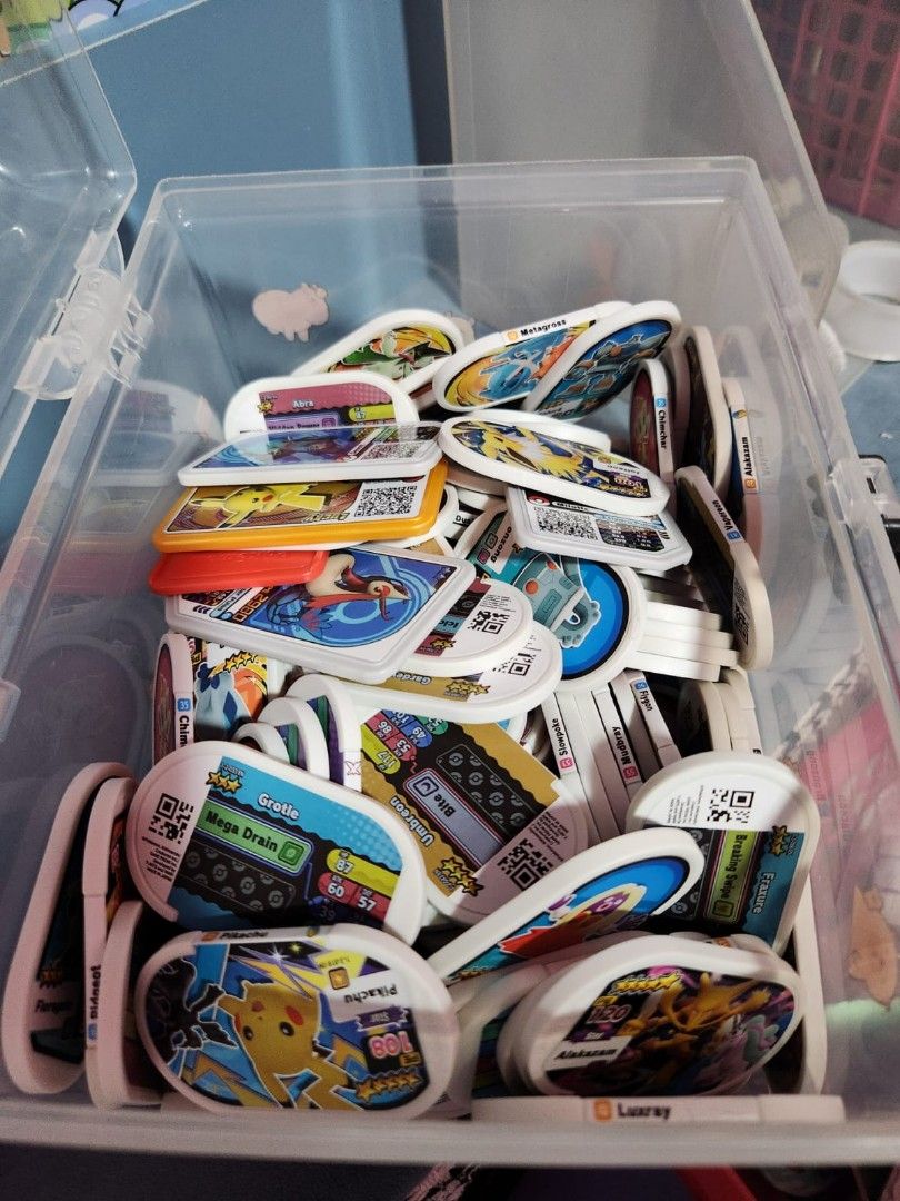 Pokemon Mezastar Arcade Game Card Tags - Assorted random 12 pieces ...