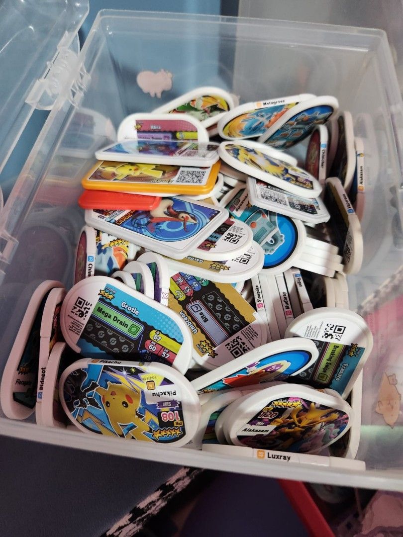 Pokemon Mezastar Arcade Game Card Tags - Assorted random 12 pieces ...