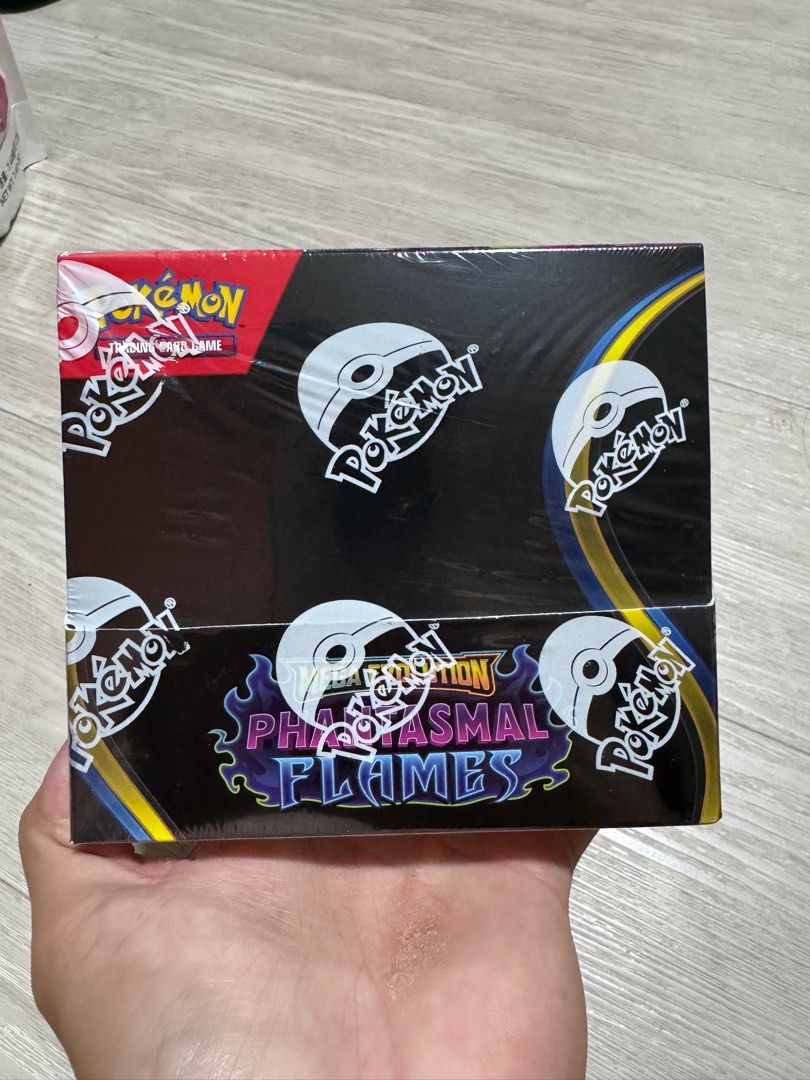 Pokemon TCG Mega Evolution Phantom Flames Booster Box, Hobbies & Toys ...