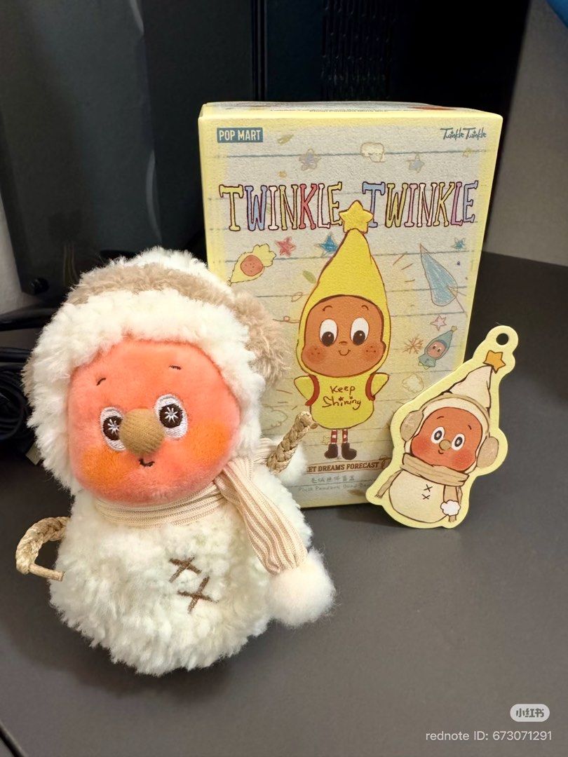 POP MART Twinkle Twinkle Plush Toy -Snowman, Hobbies & Toys, Toys ...