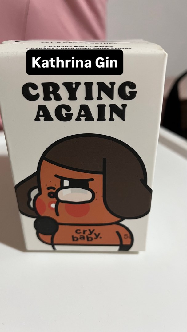 POPMART CRYBABY Crying Again figure - The Robber, Hobbies & Toys, Toys ...