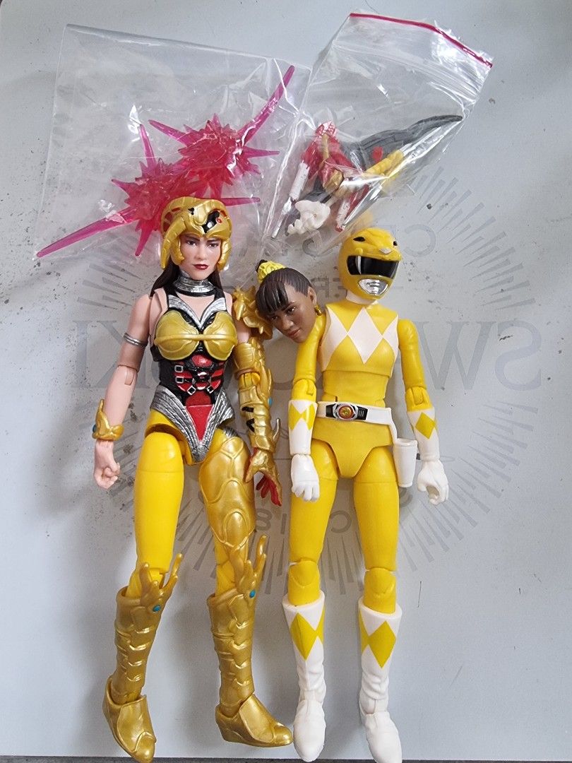 Power Rangers Lightning Collection Mighty Morphin Yellow Ranger Aisha ...