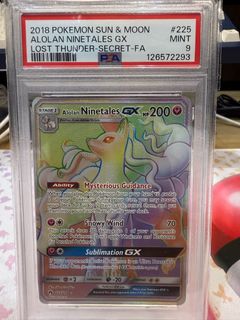 Alolan Ninetales rainbow rare GX - 150/145, Hobbies & Toys, Toys ...