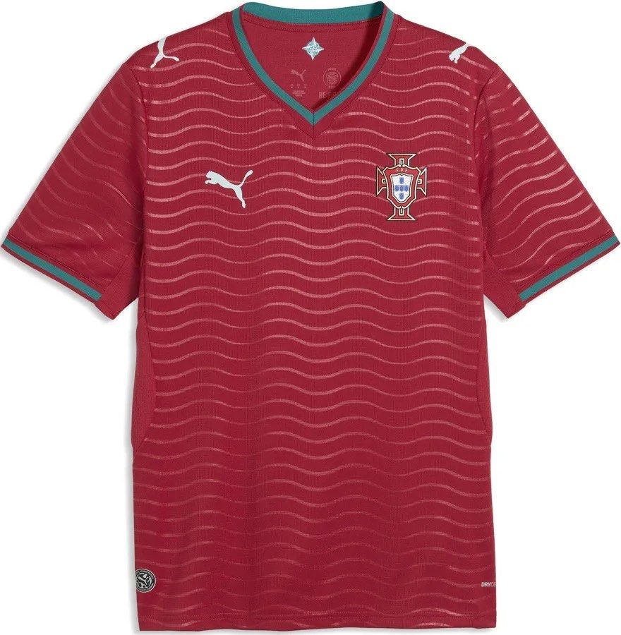 Puma Portugal Home Jersey 2026, Men's Fashion, Activewear on Carousell