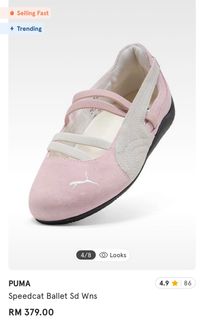 Puma Speedcat Ballet Lace Wns - Ivory, Women's Fashion, Footwear, Flats ...