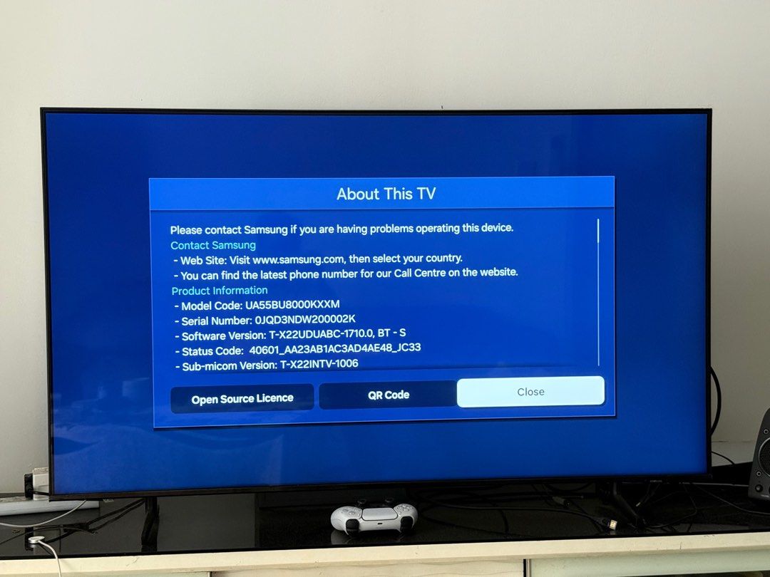 Samsung 55" 4K UHD Smart TV, TV & Home Appliances, TV & Entertainment ...