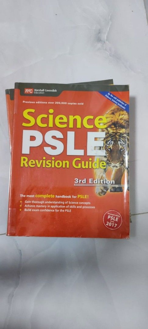 Science PSLE Revision Guide 2nd & 3rd Edition, Hobbies & Toys, Books & Magazines, Assessment ...