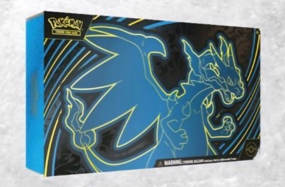 BRAND NEW Pokemon Charizard UPC Box Mega Charizard X Ex Ultra-Premium ...