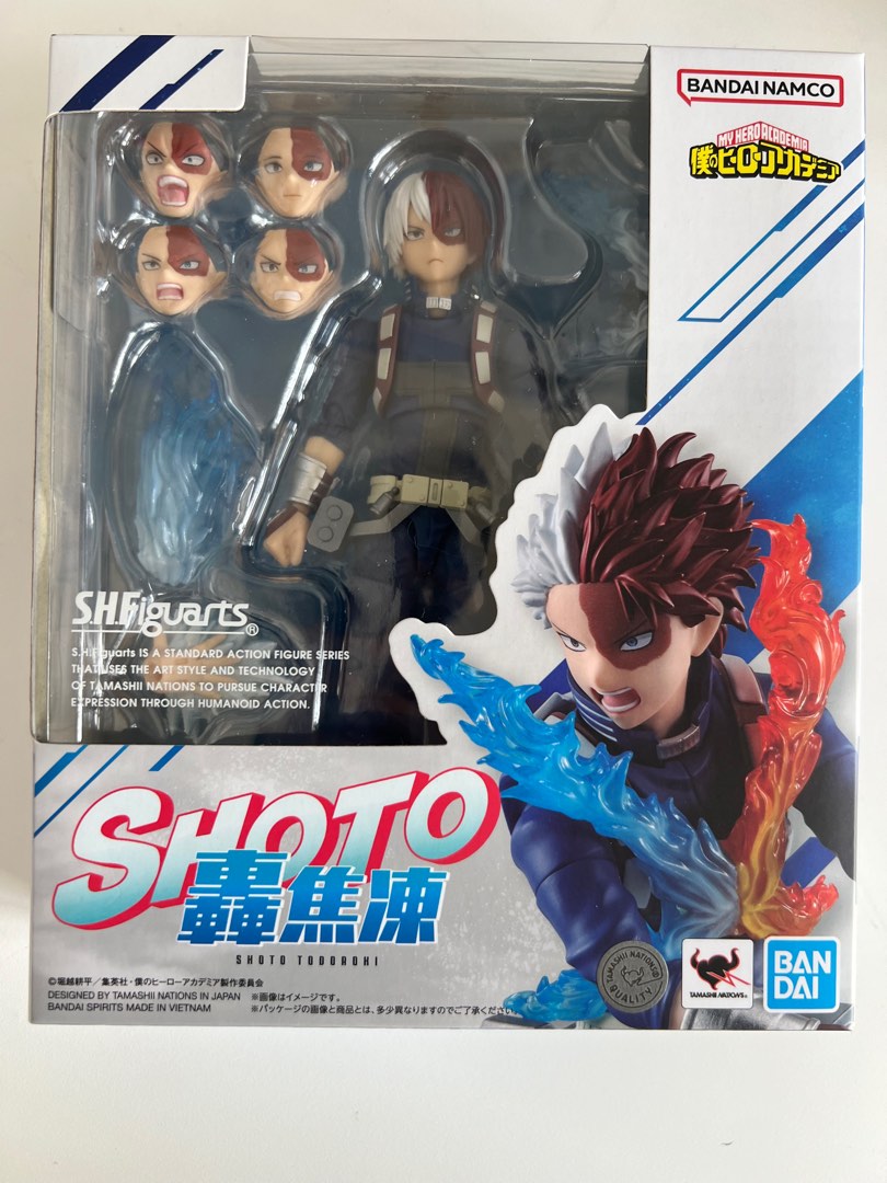 Shoto SHF 焦凍轟 我的英雄學院 My Hero Academia, 興趣及遊戲, 玩具 & 遊戲類 - Carousell