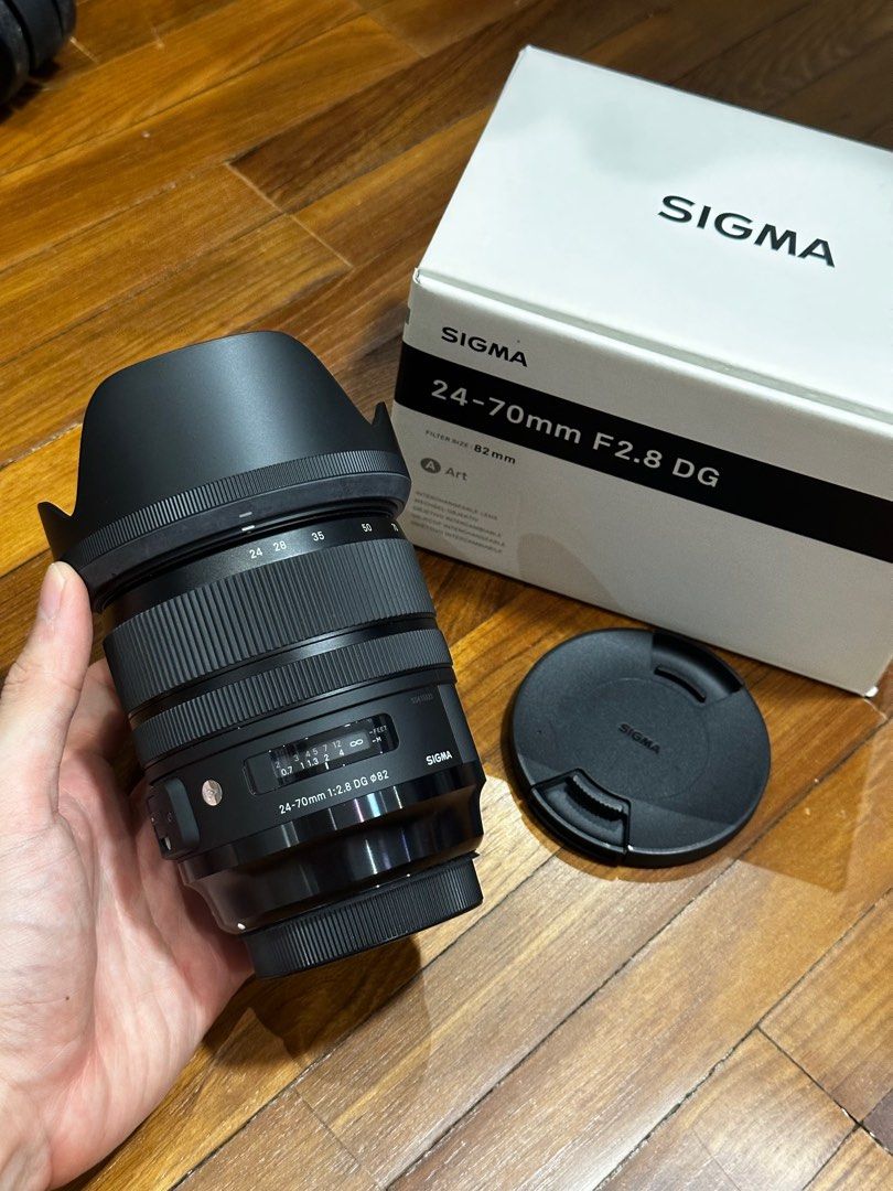 Sigma 24-70mm F2.8 DG DN Art Lens (Canon EF mount), Photography, Lens ...