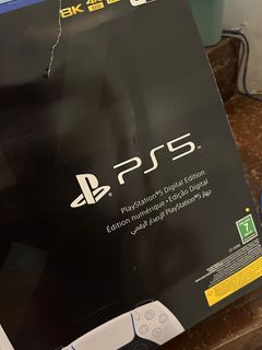 Sony Playstation 5 Digital Edition, Video Gaming, Video Game Consoles ...