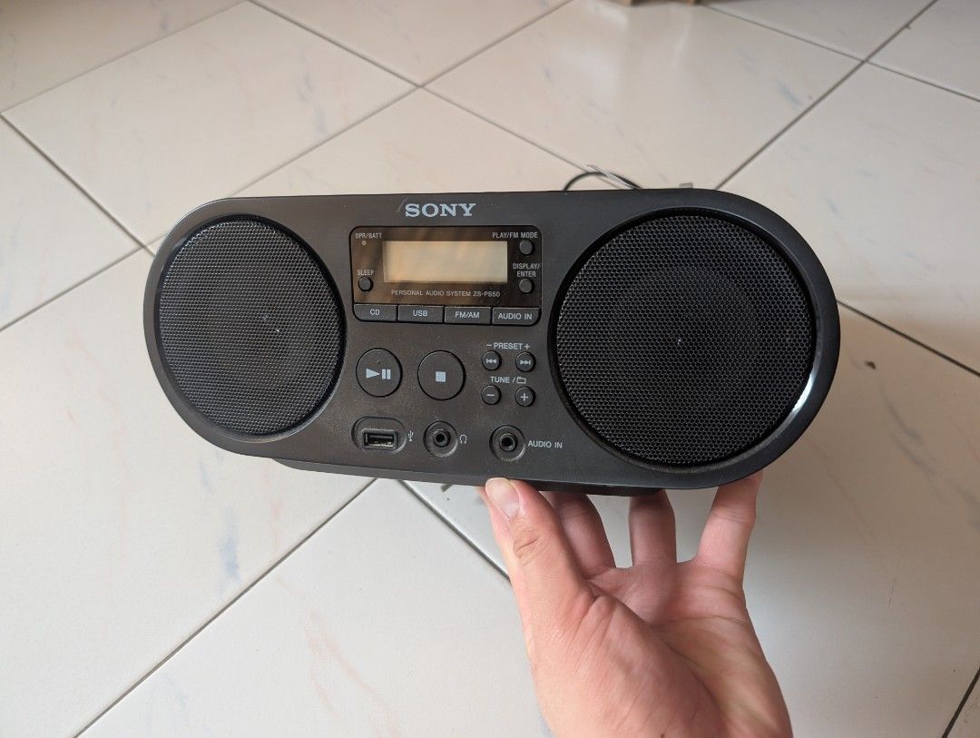Sony Portable CD Player with Radio, Audio, Portable Music Players on ...