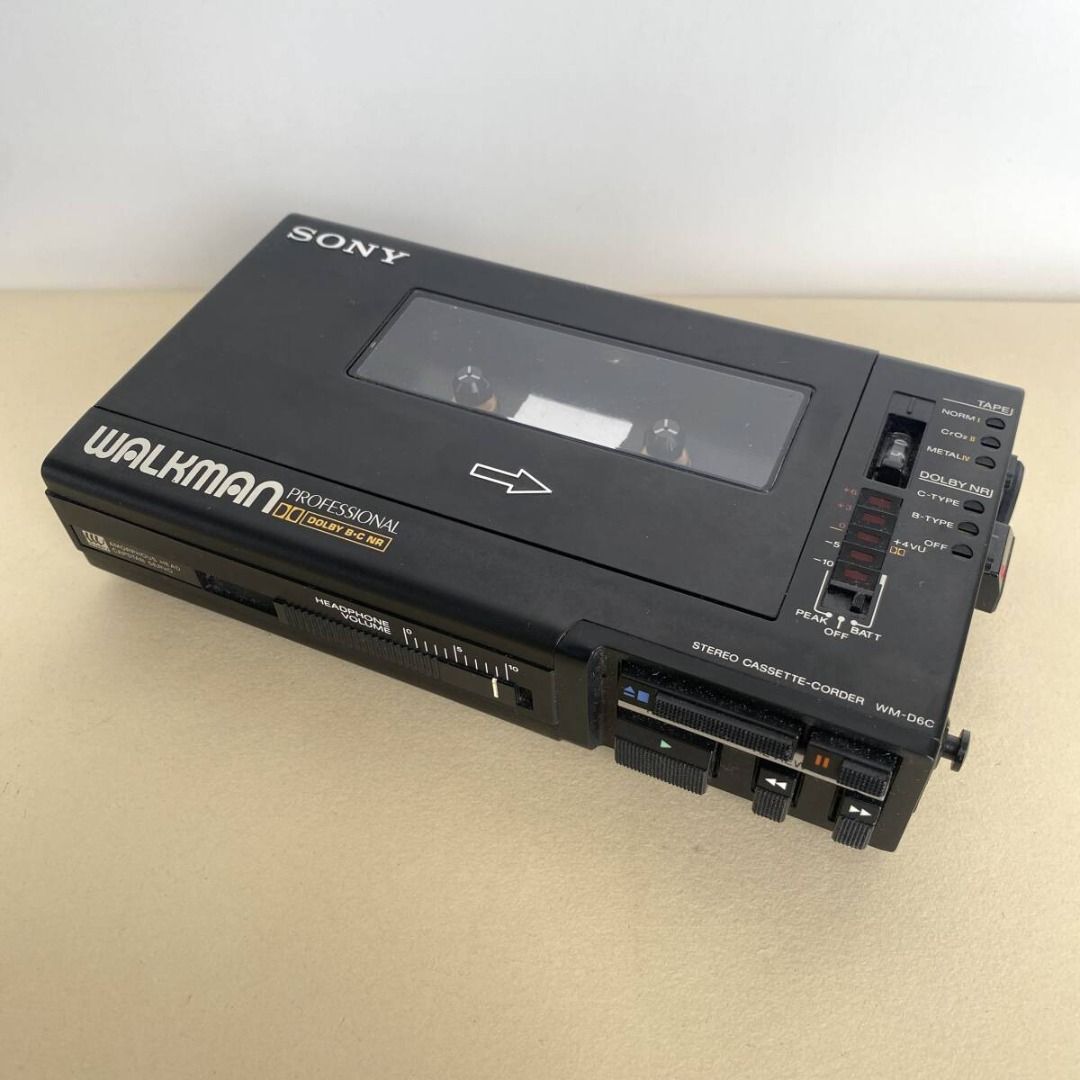 SONY WALKMAN PROFESSIONAL WM-D6C Stereo Cassette Recorder, Premium ...