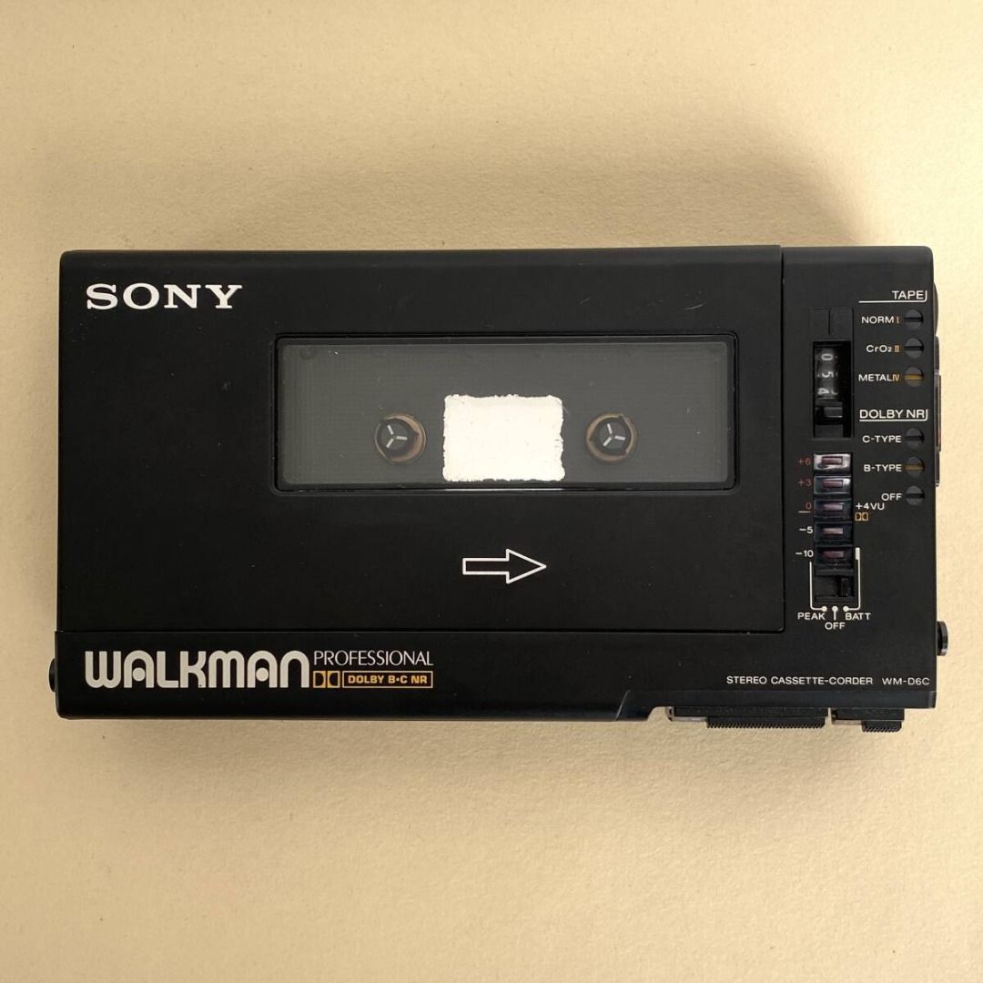 SONY WALKMAN PROFESSIONAL WM-D6C Stereo Cassette Recorder, Premium ...