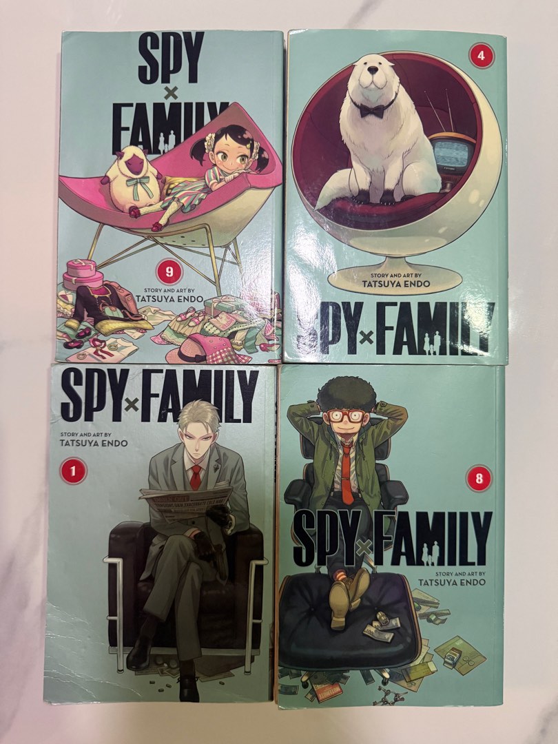 Spy x Family Manga Volumes 1 and 4, Hobbies & Toys, Books & Magazines ...