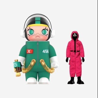 Pop Mart Mega Space Molly 100% Squid Game, Hobbies & Toys, Toys & Games ...