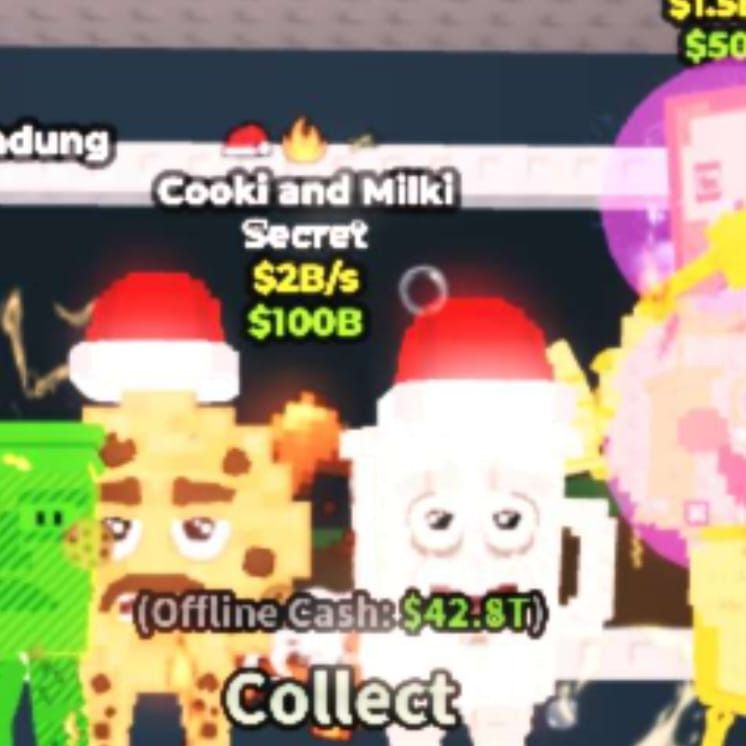 STEAL A BRAINROT CHEAP OP COOKI AND MILKI 2B/S, Video Gaming, Gaming ...