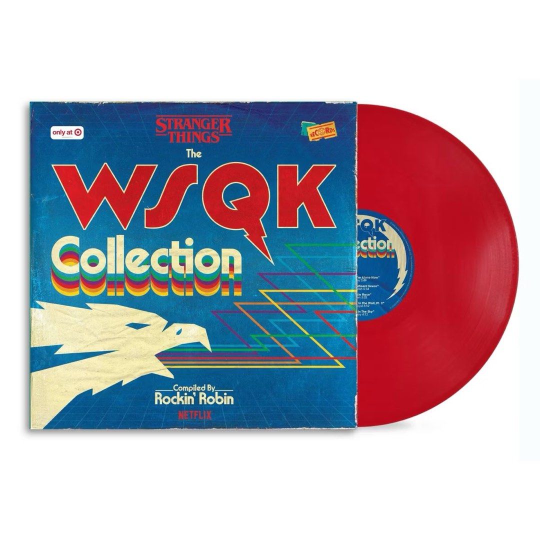 stranger things The WSQK collection vinyl, Hobbies & Toys, Music ...