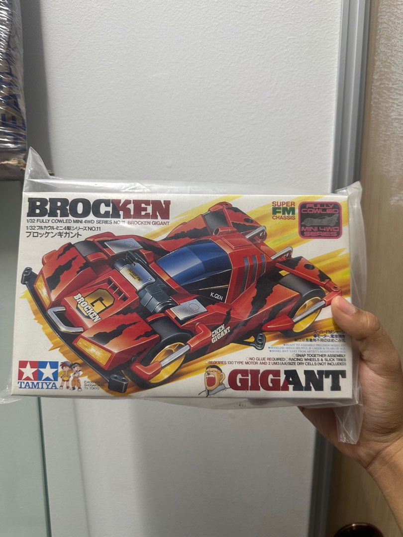 Tamiya Mini 4WD Broken Gigant 1st Print, Hobbies & Toys, Toys & Games ...