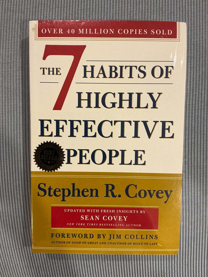 The 7 Habits of Highly Effective People by Stephen R. Covey (Brand New ...