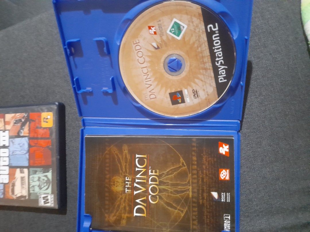 The Da Vinci Code - PlayStation 2 PAL, Video Gaming, Video Games ...