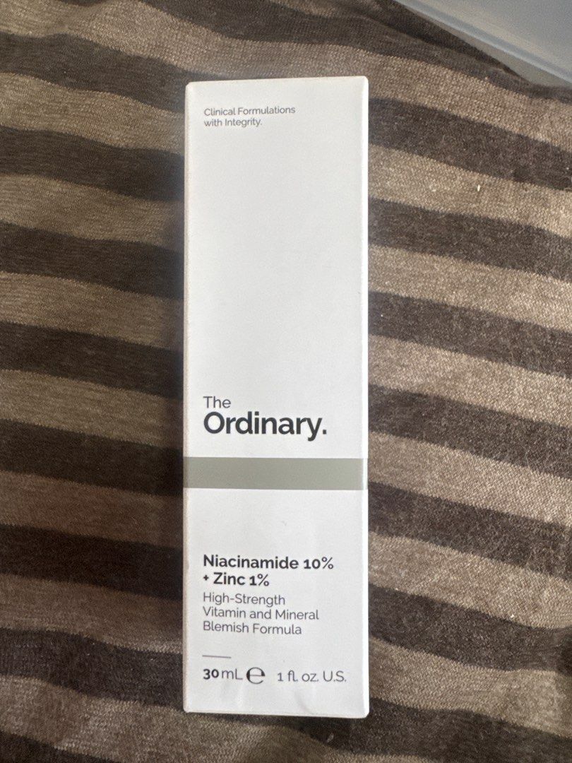 The Ordinary Niacinamide 10% + Zinc 1% Serum, Beauty & Personal Care ...