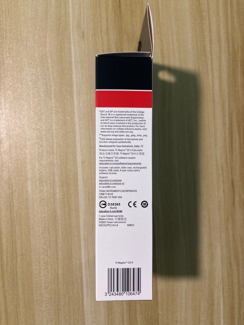 Sealed TI-Nspire CX II Graphing Calculator Texas Instruments, Mobile ...