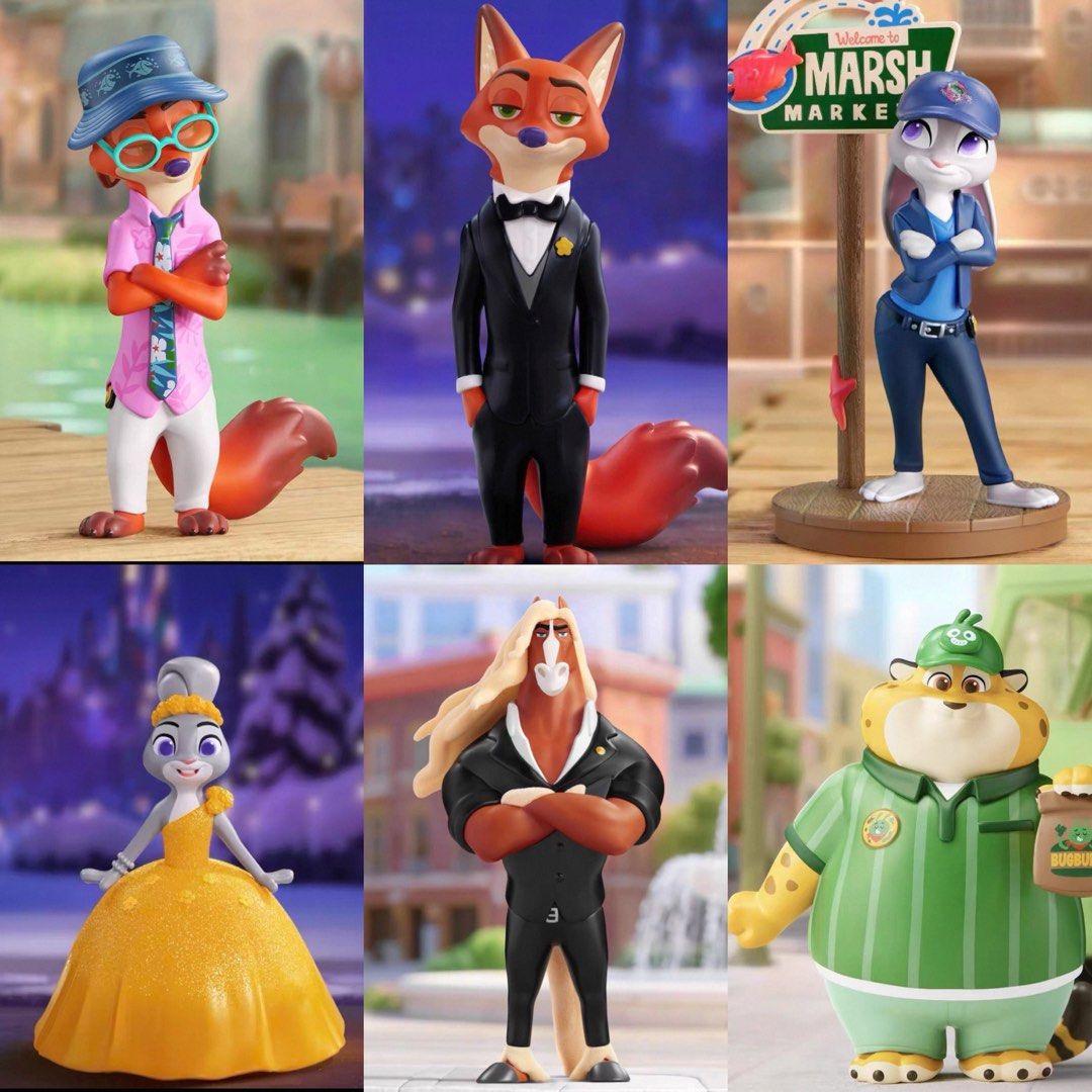 TOP TOY Disney Zootopia 2: New Journey Series / Full set / CONFIRMED ...