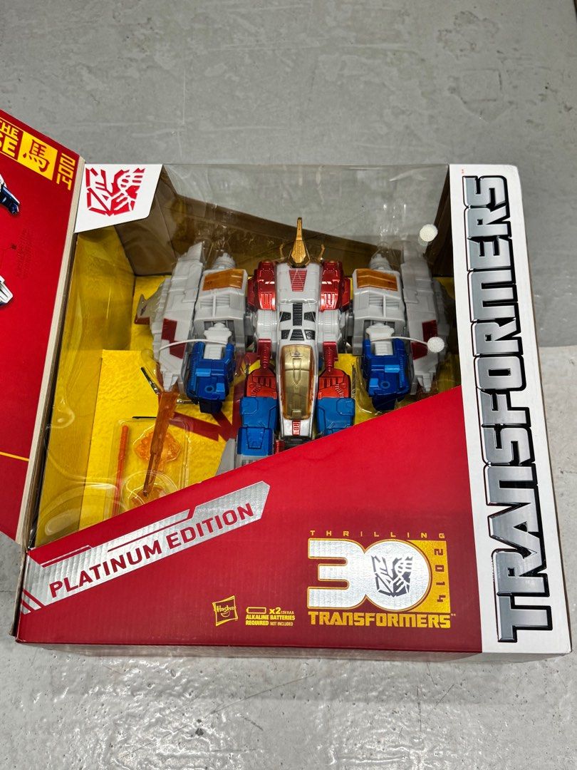 Transformers Platinum Edition Supreme Starscream "Year of the Horse ...